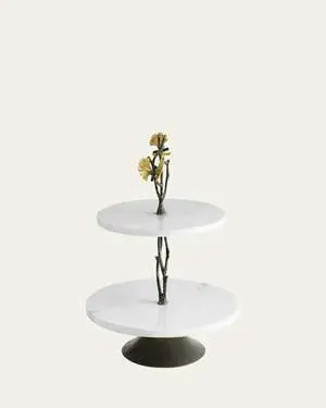 Michael Aram Butterfly Ginkgo Etagere Under Counter