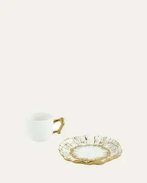 Michael Aram Anemone Demitasse Set - One-color