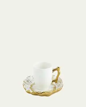 Michael Aram Anemone Demitasse Set - One-color