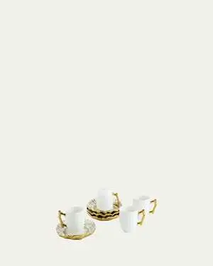 Michael Aram Anemone Demitasse Set - One-color