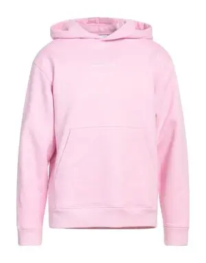 Maison Kitsuné Cotton Blend Hooded Sweatshirt With Logo - Pink