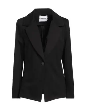 BRAND UNIQUE Blazer In Viscose, Polyamide And Elastane - Black