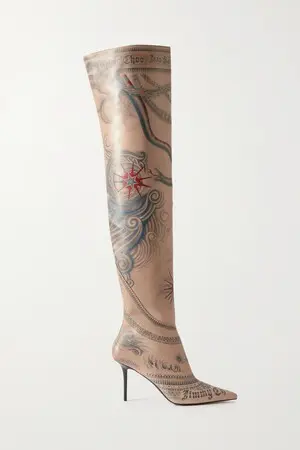 Gucci Distressed Tights