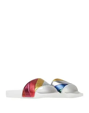 FERRAGAMO Leather Slide Sandals