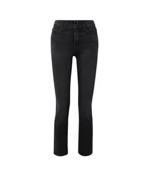 MOTHER MOTHER + Net Sustain The Dazzler Ankle Mid-Rise Jeans