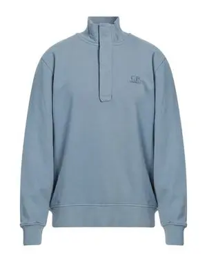 C.P. COMPANY Cotton Fleece Sweatshirt With Logo Detail