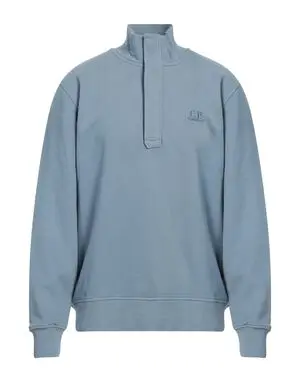 C.P. COMPANY Cotton Fleece Sweatshirt With Logo Detail