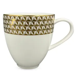 Prouna Gem Cut Mug - Gold