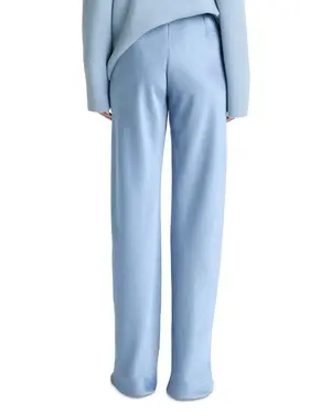 Vince Fluid Satin Bias Pant - Pacific