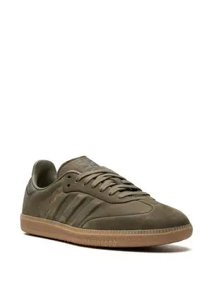 Adidas Samba Leather Sneakers - Green