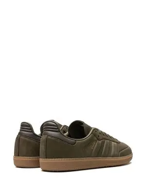 Adidas Samba Leather Sneakers - Green
