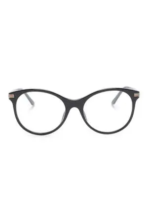 Gucci Butterfly-frame Glasses - Black