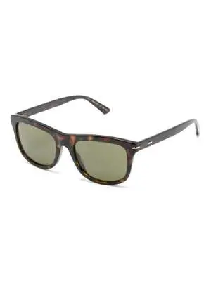 Gucci Tortoiseshell Square-frame Sunglasses