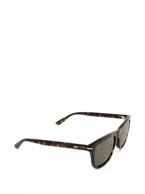 Gucci Tortoiseshell Square-frame Sunglasses - Brown
