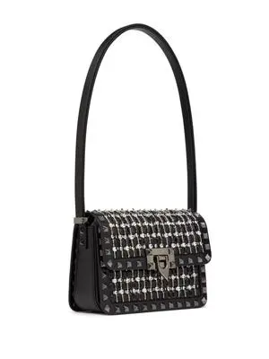 Valentino Garavani Rockstud Shoulder Bag - Black