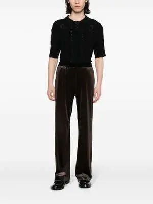 Balmain Monogram Jacquard Trousers