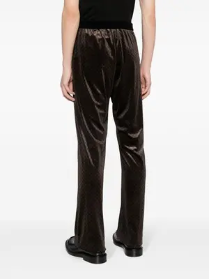 Balmain Monogram Jacquard Trousers