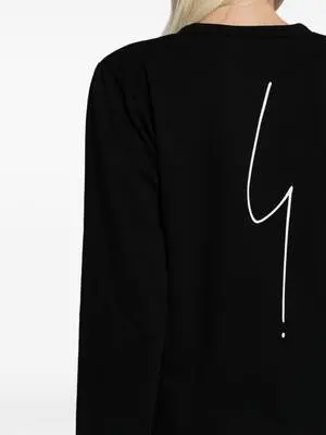 AGNES B. Cotton Cardigan With Graphic Prints