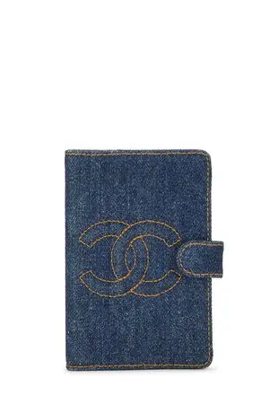 Chanel Denim 'cc' Agenda - Blue
