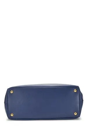 Prada Saffiano Executive Tote - Blue