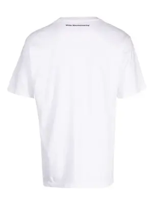 WHITE MOUNTAINEERING Slogan-print Cotton T-shirt