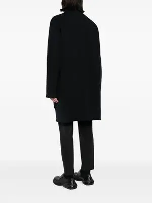 Yohji Yamamoto Raw-edge Knitted Cardigan