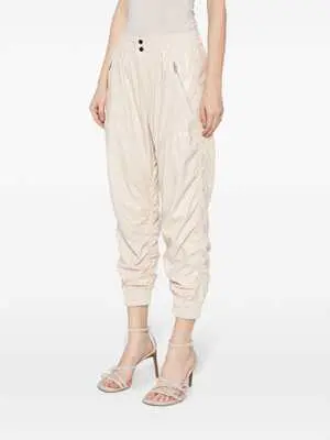 MARANT ETOILE Bolena Cropped Trousers - White