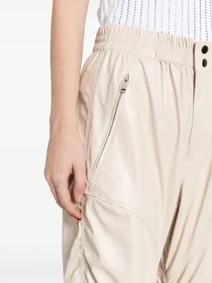 MARANT ETOILE Bolena Cropped Trousers - White