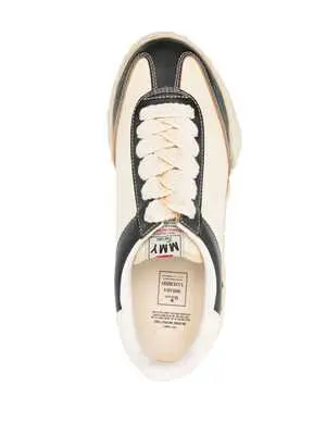Mihara Yasuhiro Herbie Og Sole Leather Sneakers - Neutrals