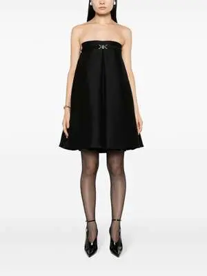 Versace Medusa '95 Box-pleated Minidress