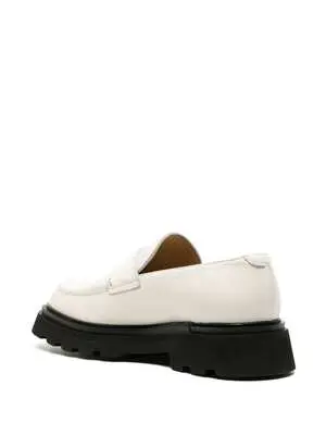 DOUCAL'S Chunky Sole Leather Loafers