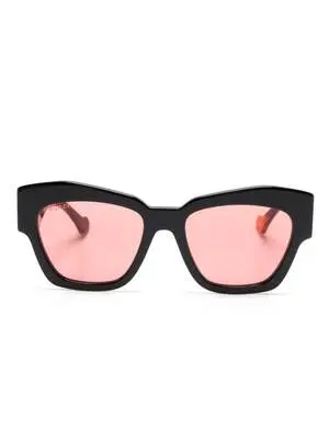 Gucci Oversize-frame Sunglasses - Black