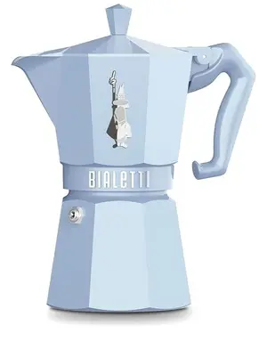 BIALETTI Moka Express Lasered-alfonso Coffee Maker - Blue
