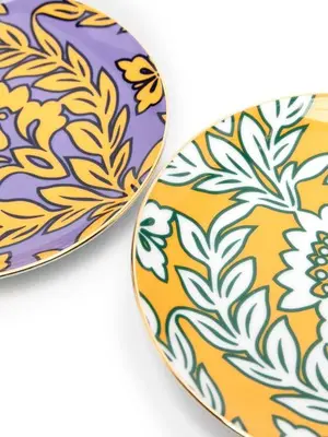 La DoubleJ Porcelain Side Plates - Yellow
