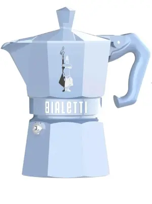 BIALETTI Moka Express Lasered-alfonso Coffee Maker - Blue