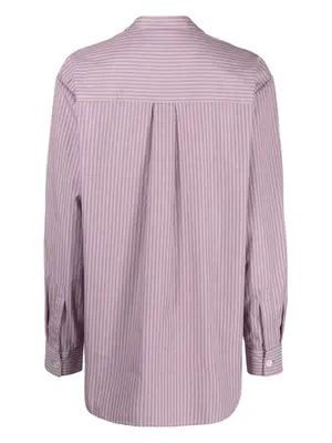TEKLA Striped Organic Cotton Shirt