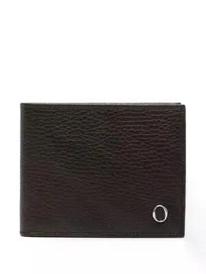 ORTIGNI Micron Bi-fold Leather Wallet Brown