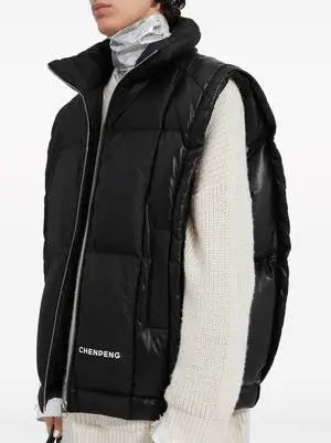MAISON MARGIELA X Chen Peng Logo-print Padded Gilet