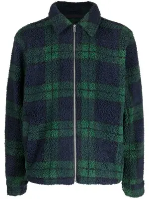 HOLZWEILER Checkered Recycled Polyester Shirt Jacket