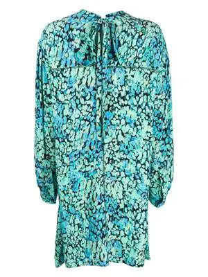 Bimba Y Lola Leomix-print A-line Minidress