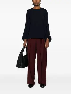 P.a.r.o.s.h Bishop Sleeve Blouse - Blue