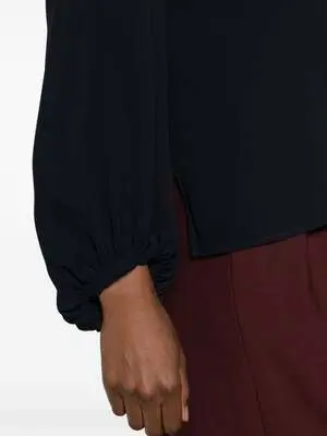 P.a.r.o.s.h Bishop Sleeve Blouse - Blue