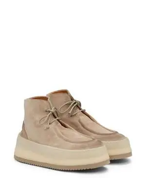 Marsèll 85mm Parapana Leather Boots - Neutrals
