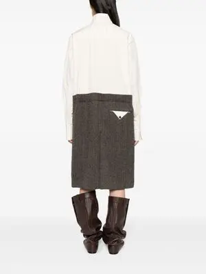 UMA WANG Shirt Midi Dress