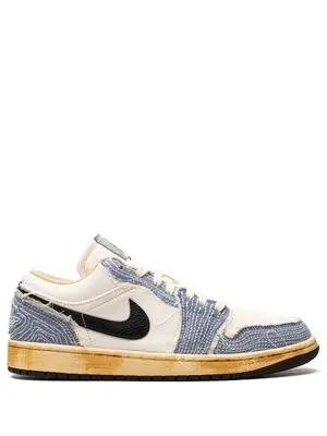 JORDAN Air 1 Low Se Sashiko Denim Sneakers
