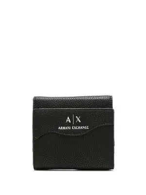 Armani Exchange Debossed-logo Tri-fold Wallet