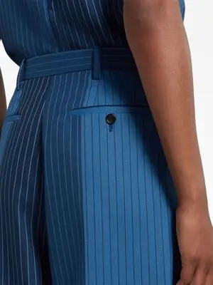 Marni Pinstriped Straight-leg Trousers