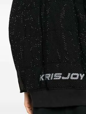 Khrisjoy Rhinestone-embellished Padded Gilet