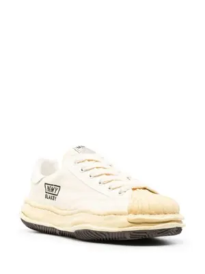 Mihara Yasuhiro Blakey Canvas Sneakers - Neutrals