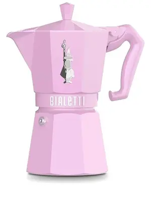 BIALETTI Moka Express Lasered-alfonso Coffee Maker - Pink